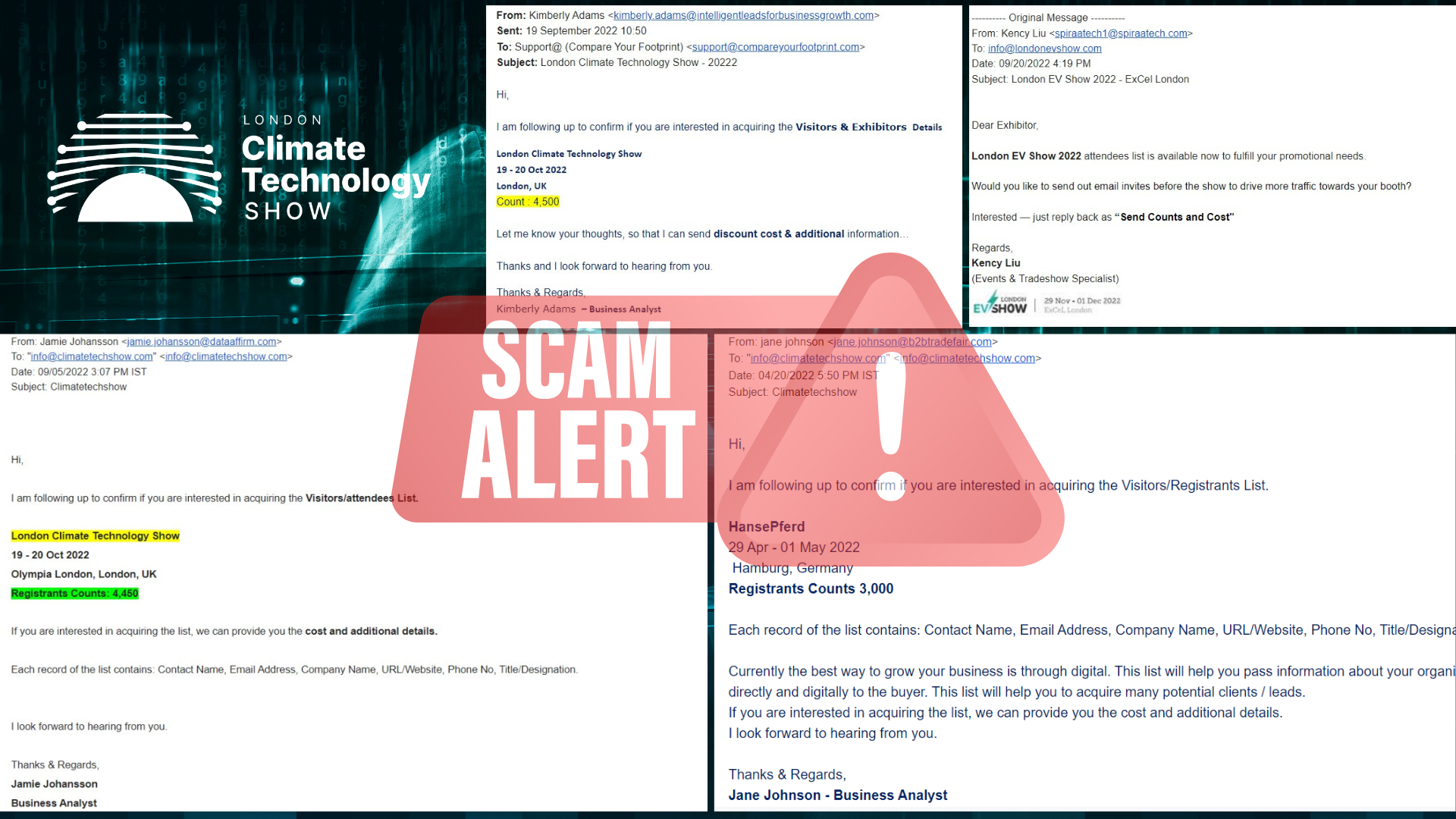 SCAM Alert: Beware Of Scammers Portraying as London Climate Technology ...
