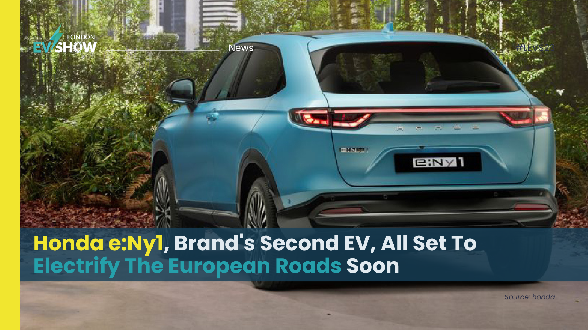 Honda e:Ny1, Brand's Second EV, All Set To Electrify The European Roads ...