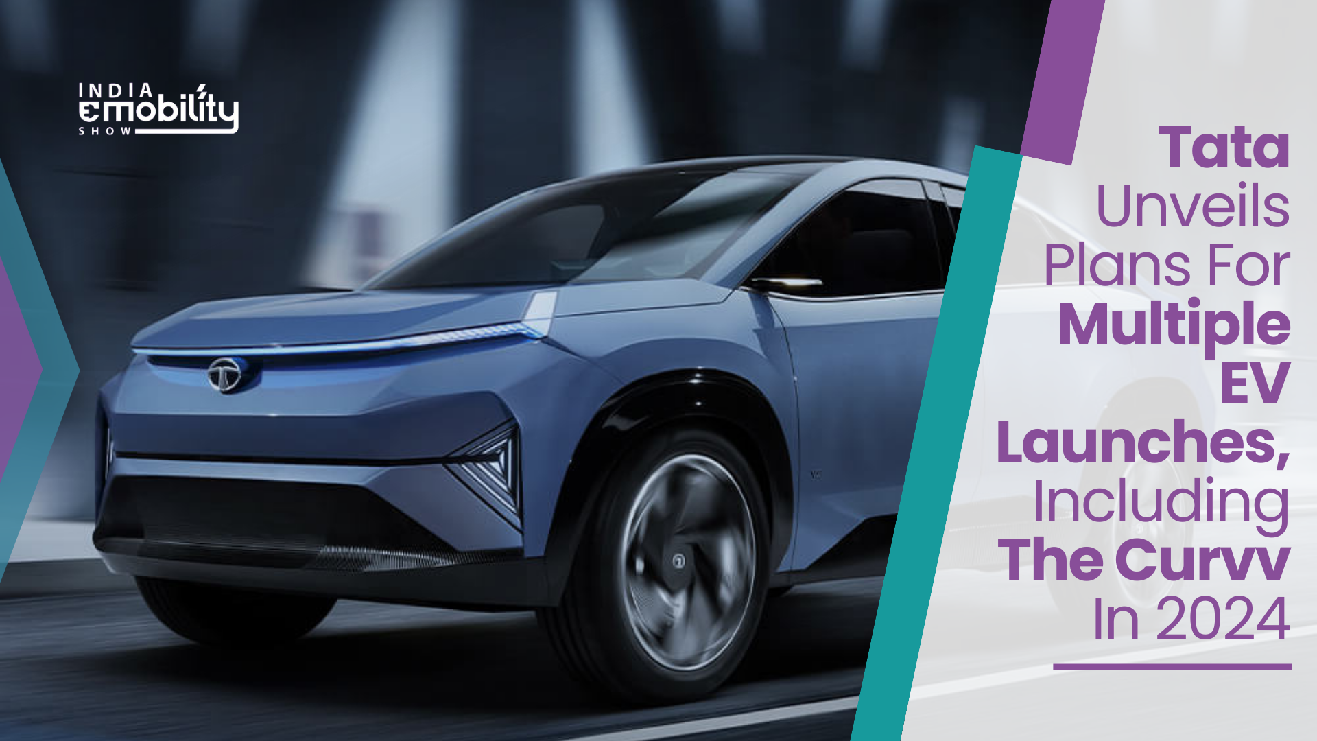 Tata Unveils Plans For Multiple EV Launches, Including Curvv In 2024