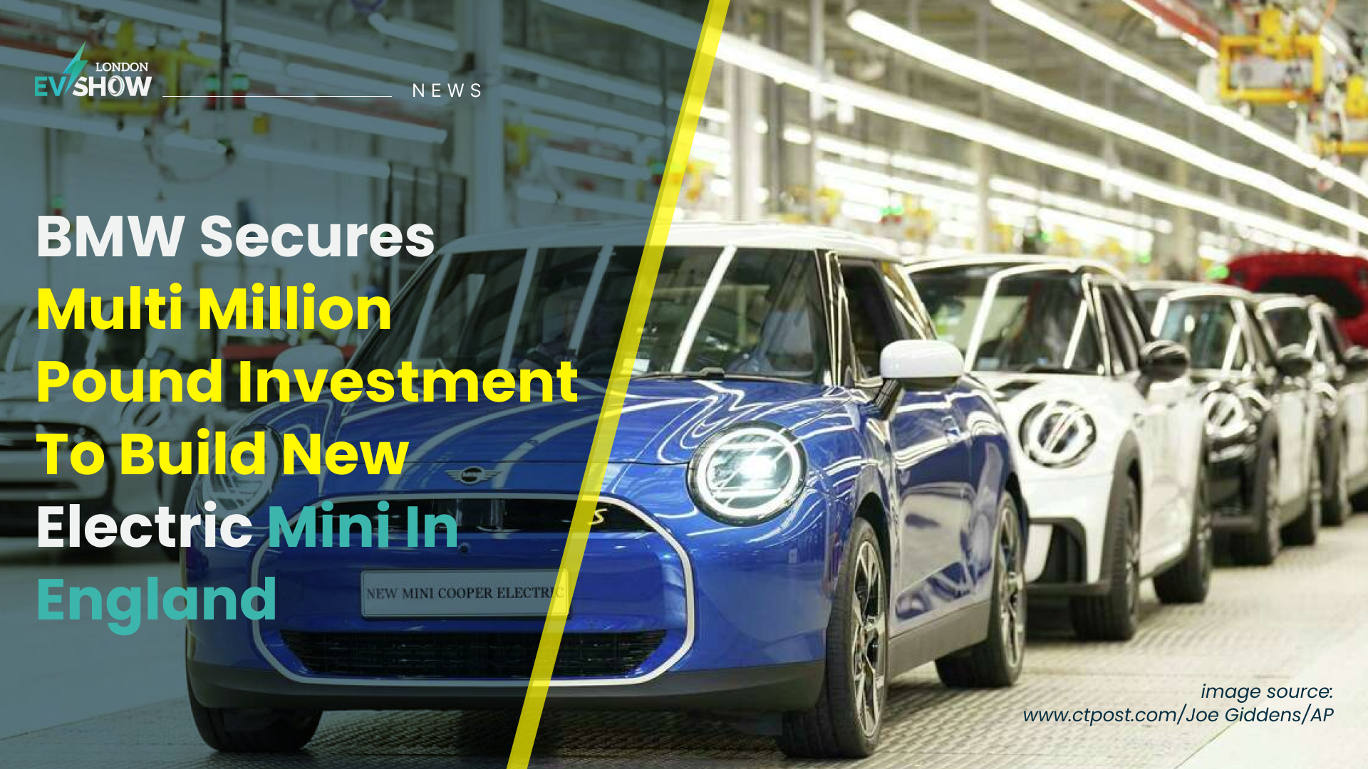 BMW Secures Multi Million Investment To Build New Electric Mini In UK