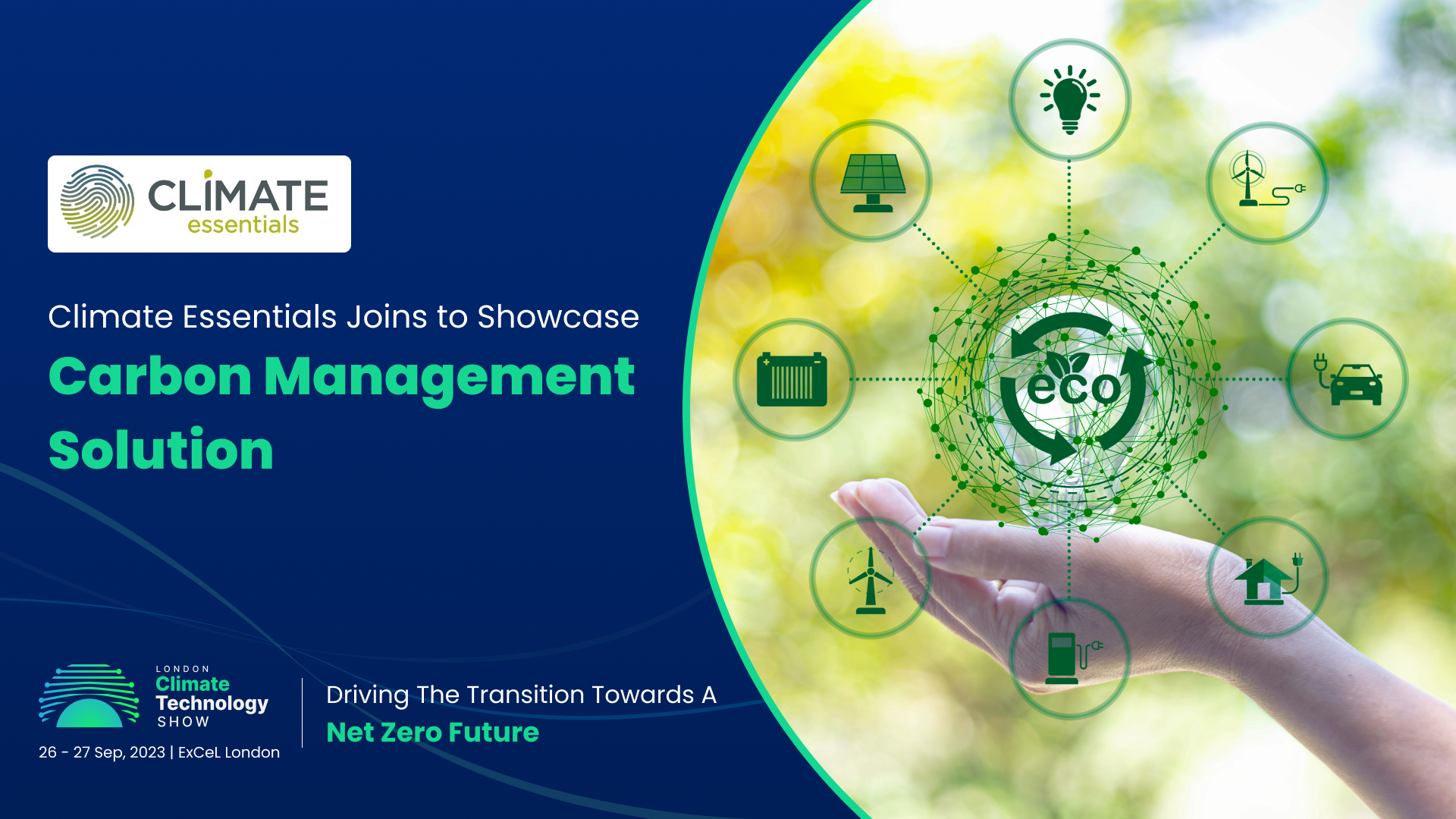 London Climate Technology Show 2023: Climate Essentials Joins to ...