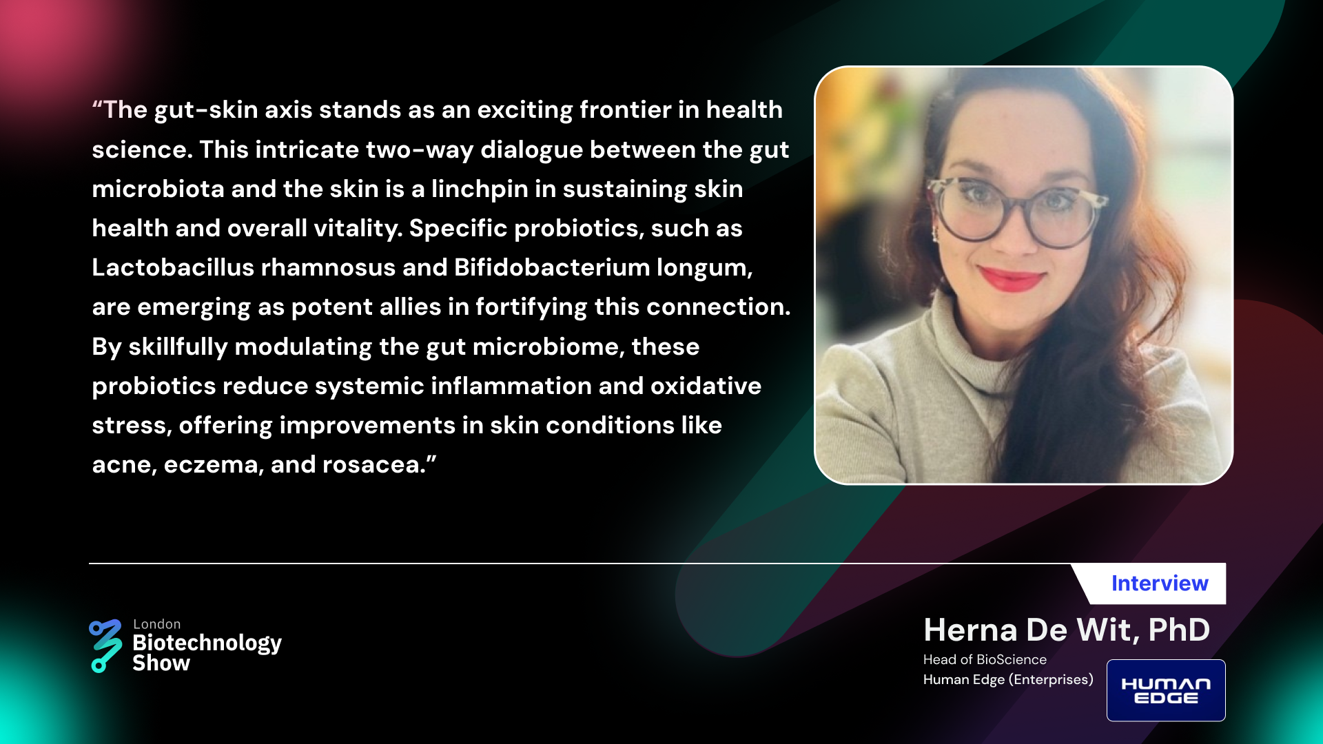 Enlightening Session with Herna De Wit, Head of Bioscience at Human Edge