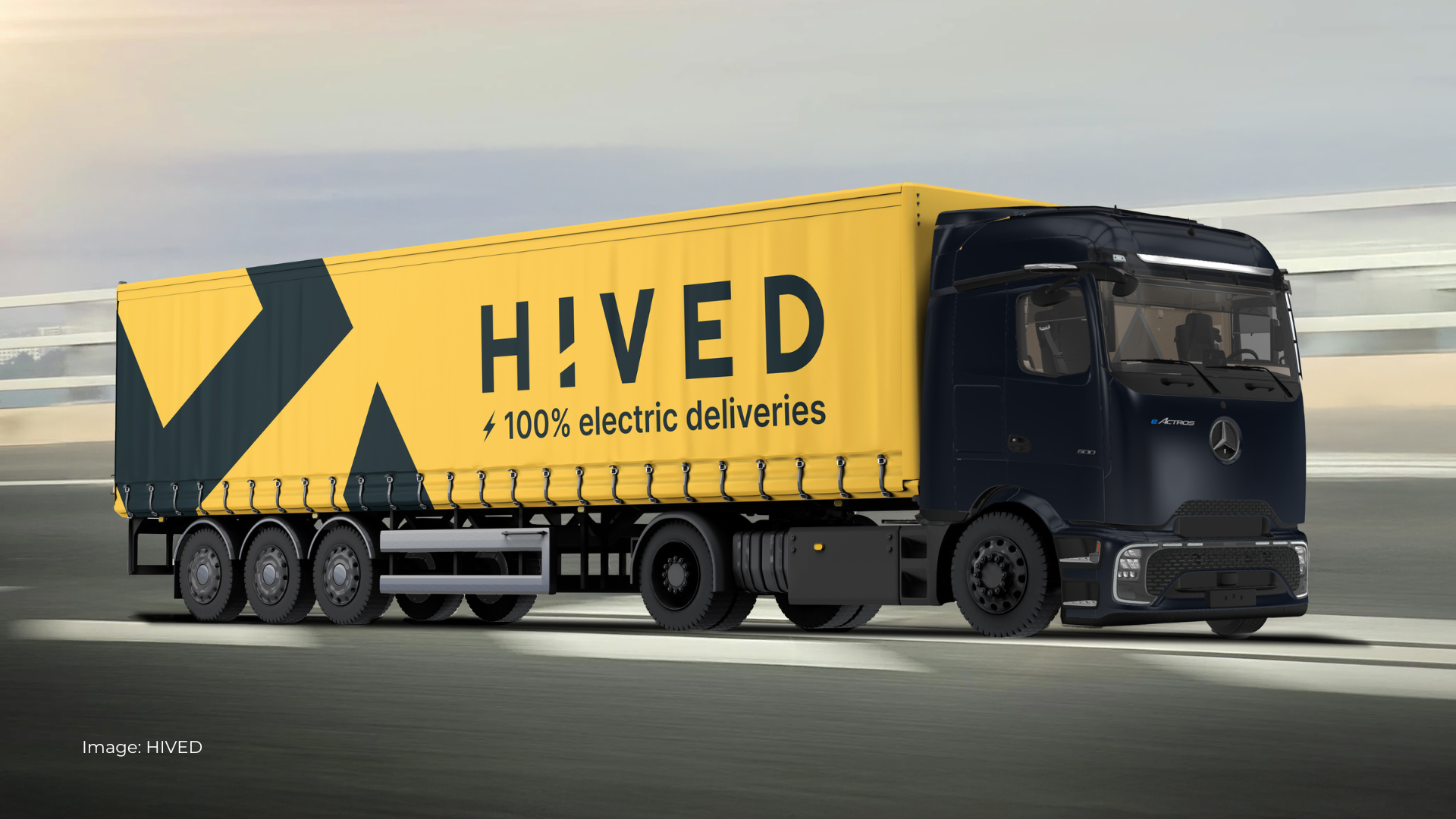 HIVED Expands EV Fleet with Mercedes-Benz eActros Trucks