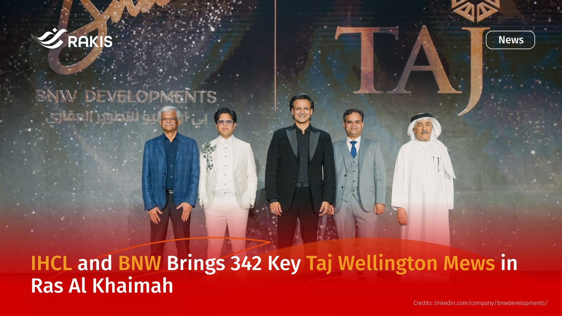 IHCL and BNW Launch 342-Key Taj Mews in Ras Al Khaimah