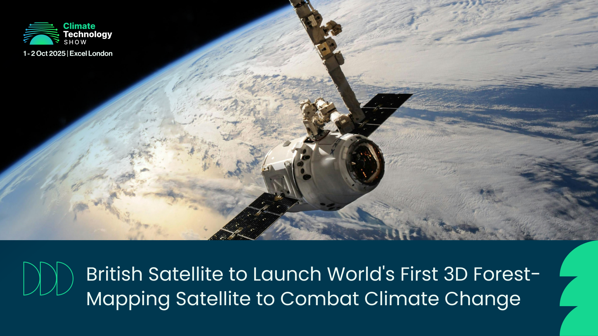 British Satellite to Launch World's First 3D Forest-Mapping Satellite