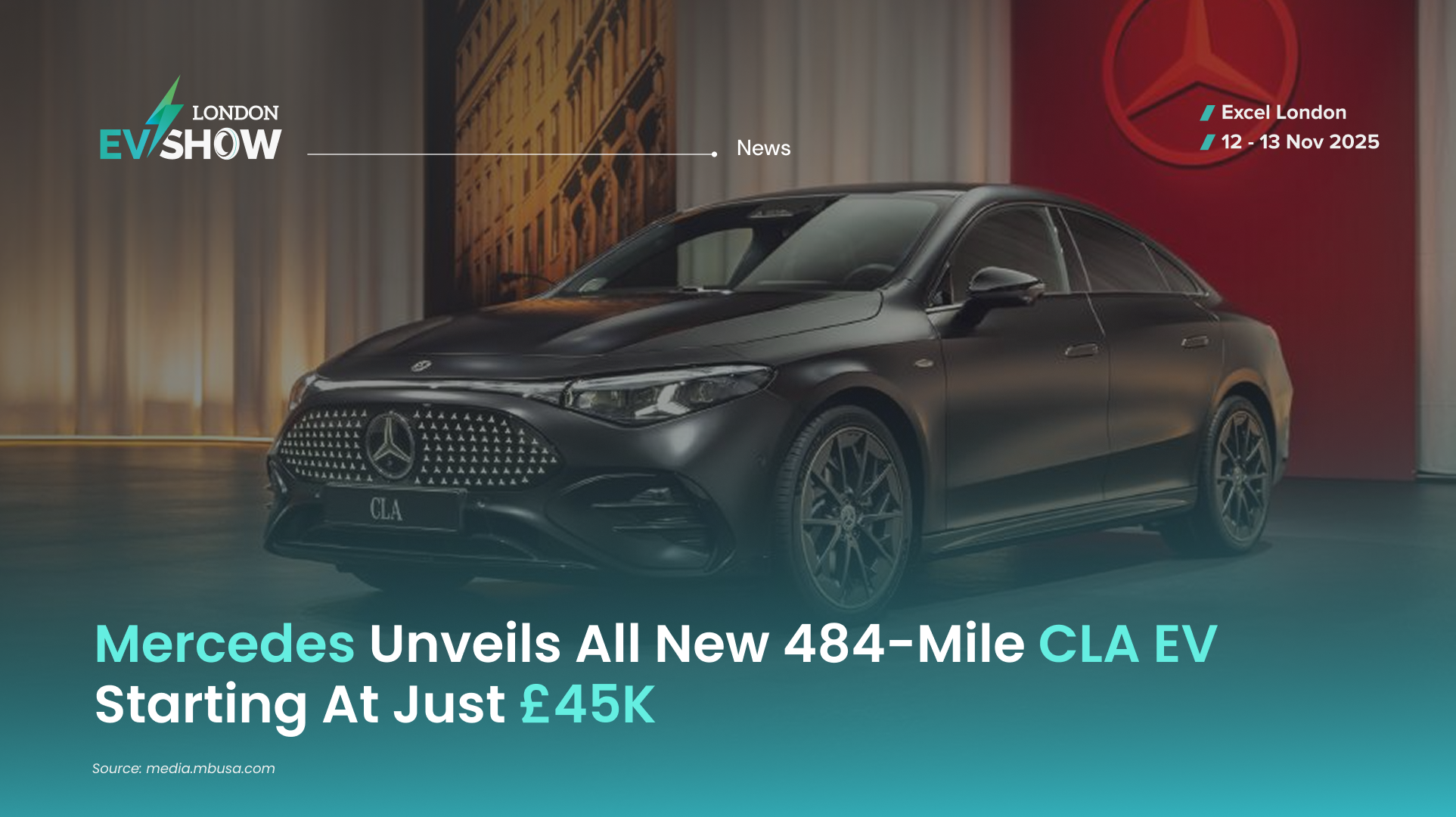 Mercedes Unveils New 484-Mile CLA EV Starting at Just £45K