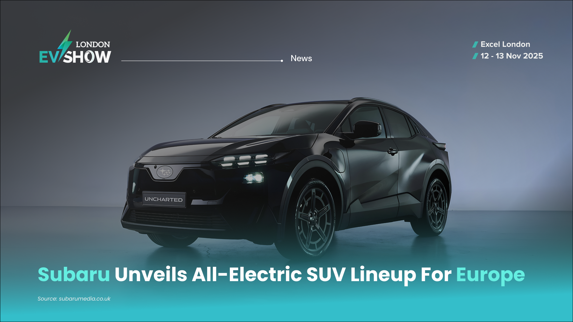 Subaru Unveils All-Electric SUV Lineup for Europe