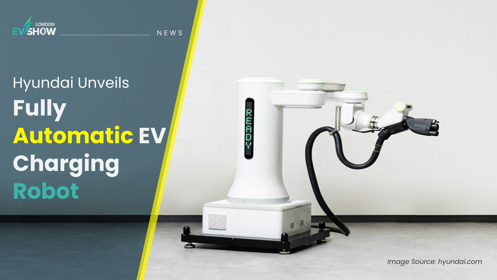 Hyundai Unveils an Electric Car Charging Robot