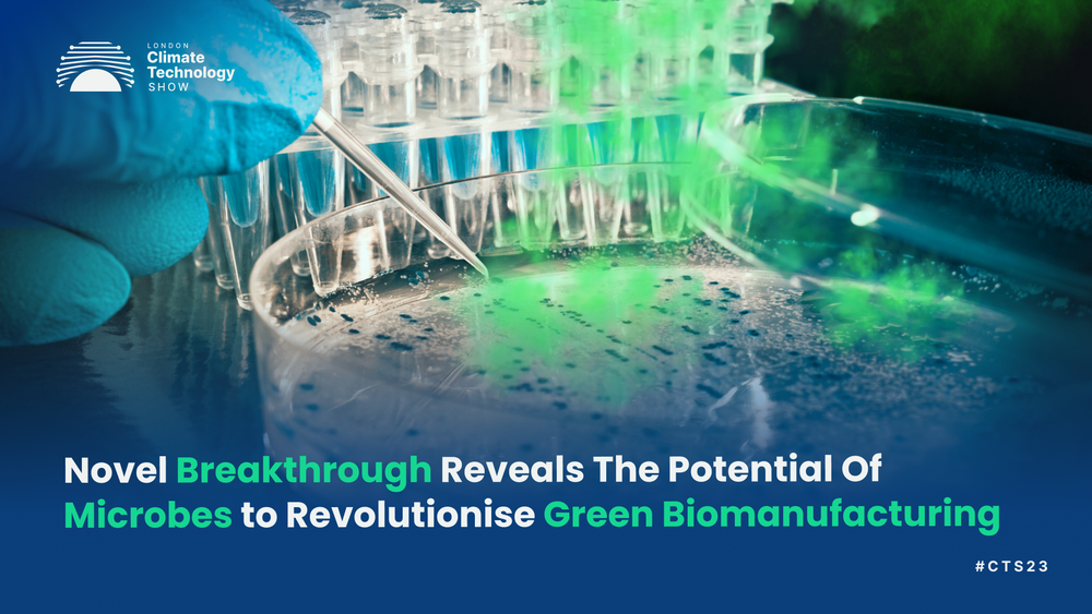 New Research Reveals That Microbes can Revolutionise Green Biomanufacturing