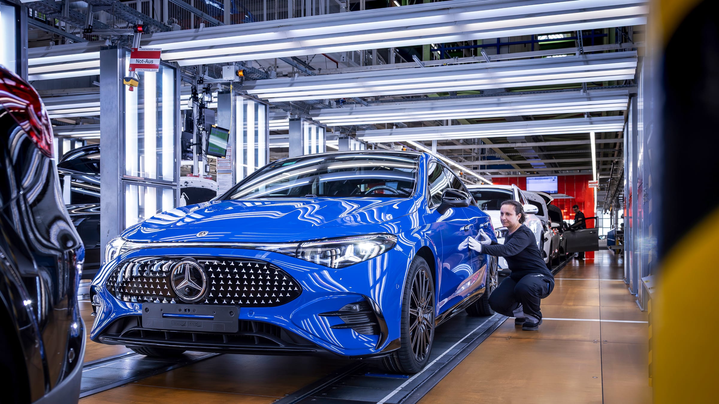 Mercedes-Benz Begins Production of All-Electric CLA